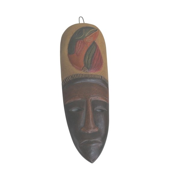 Hand Crafted | Wall Decor | Carved African Mask Africa Vintage 9974 ...